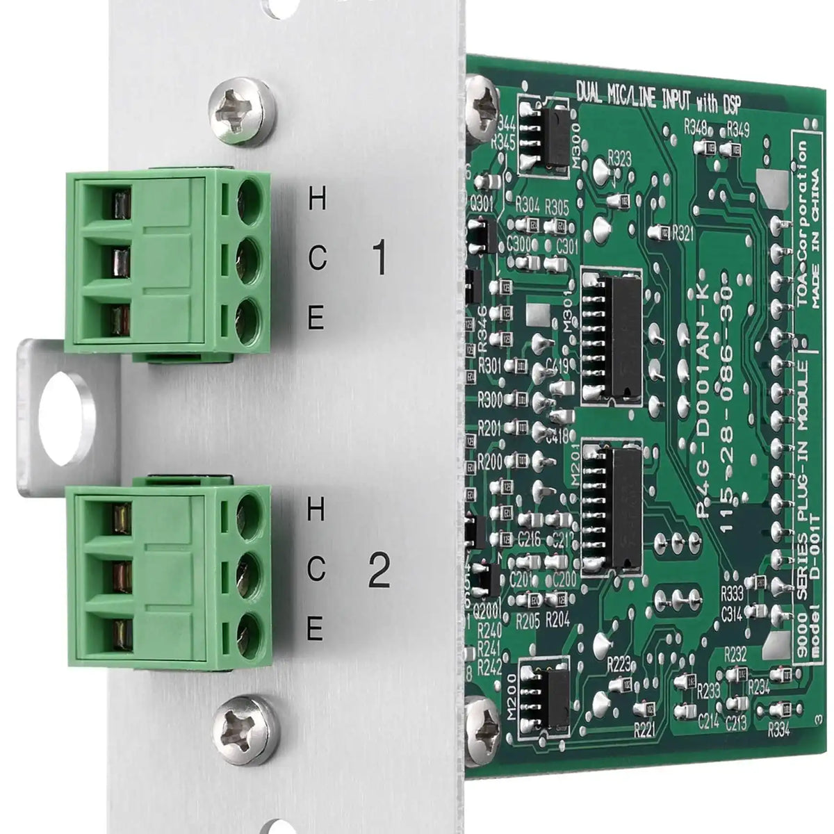TOA Electronics Dual Mic / Line Input Module with DSP - D-001T – Creation Networks