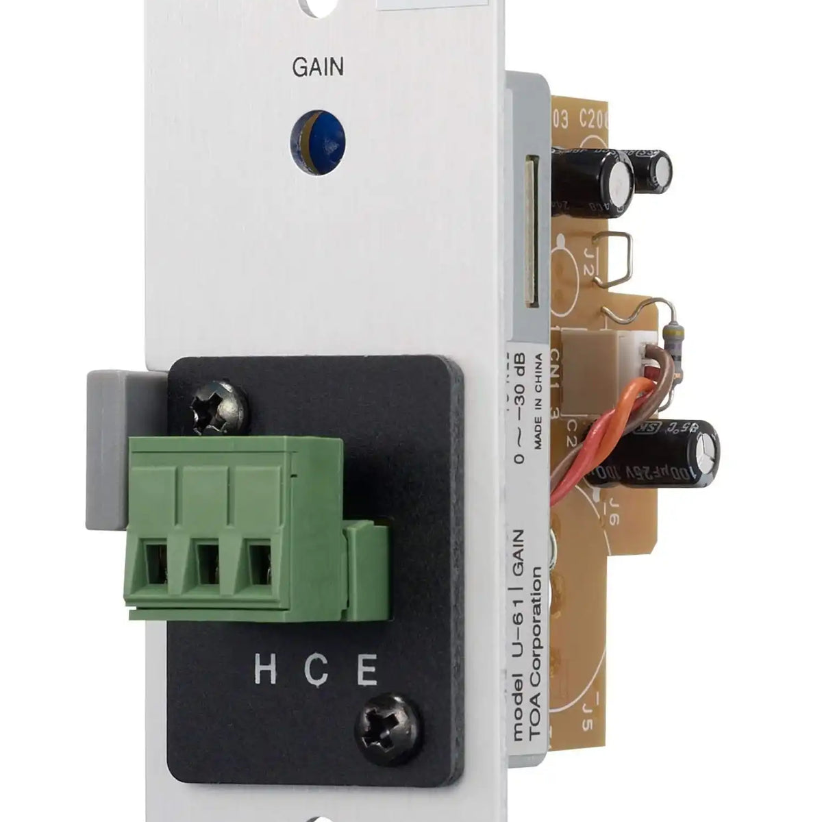 TOA Electronics Unbalanced Line Input (Terminal Block) - U-01S T – Creation Networks