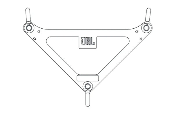 JBL VTX DELTA Plate – Universal JBL Line Array Rigging Accessory ...