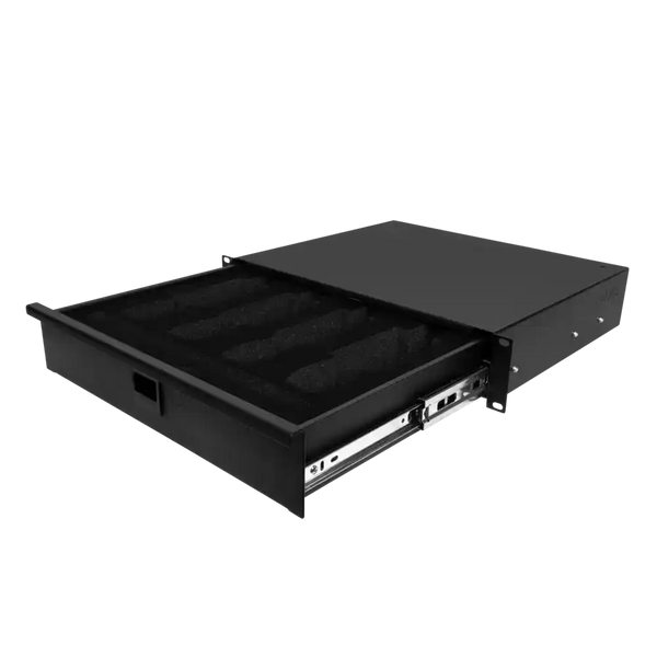 Gator GRW-DRWWRLSS Wireless Microphone Drawer; 2U – Creation Networks