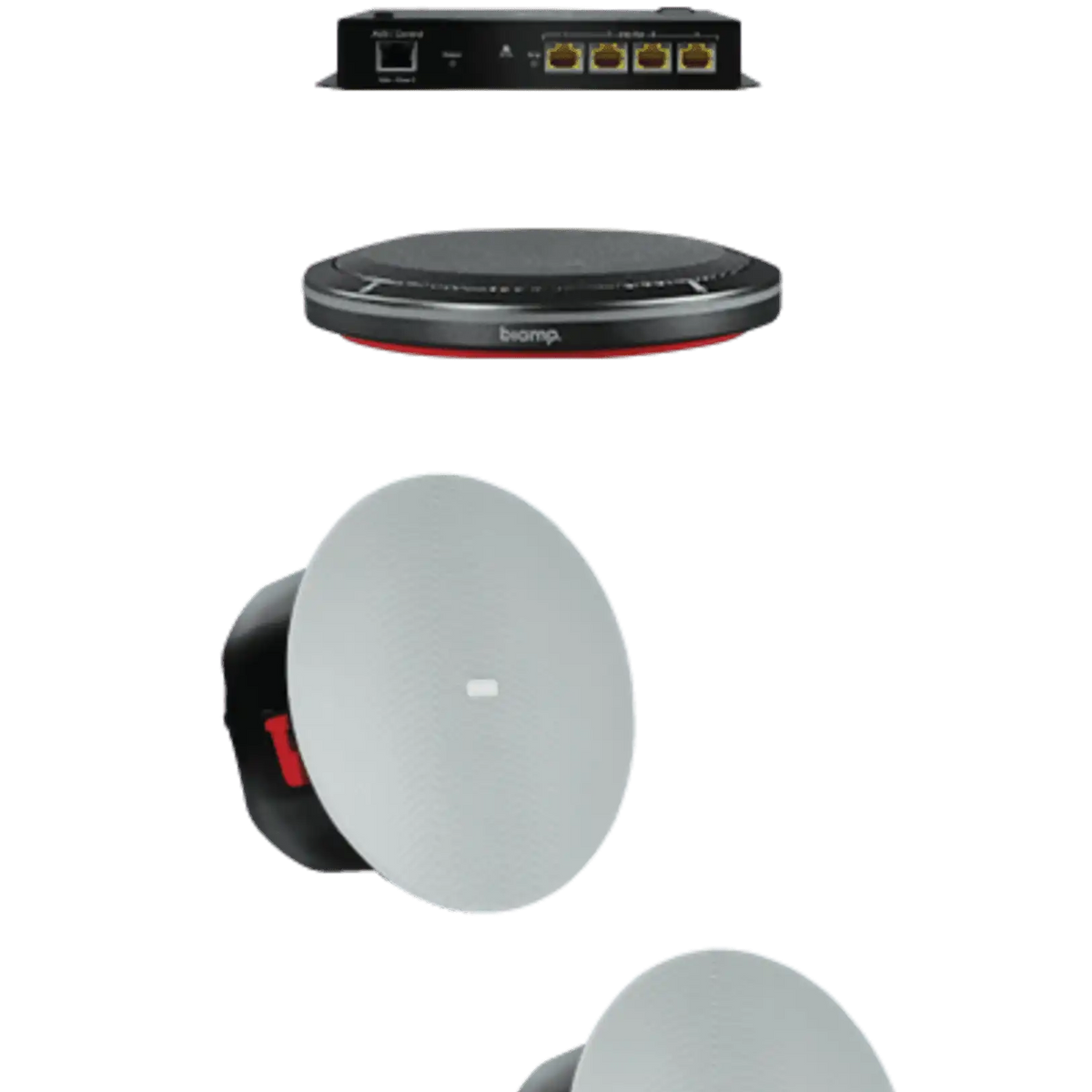 Biamp Tesira MRBX-M-X400-T Medium Room Electronics Only Bundle w/table ...