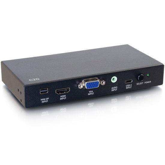 C2G CG40850 HDMI®, USB-C, Mini DisplayPort™, and VGA to HDMI Adapter C ...
