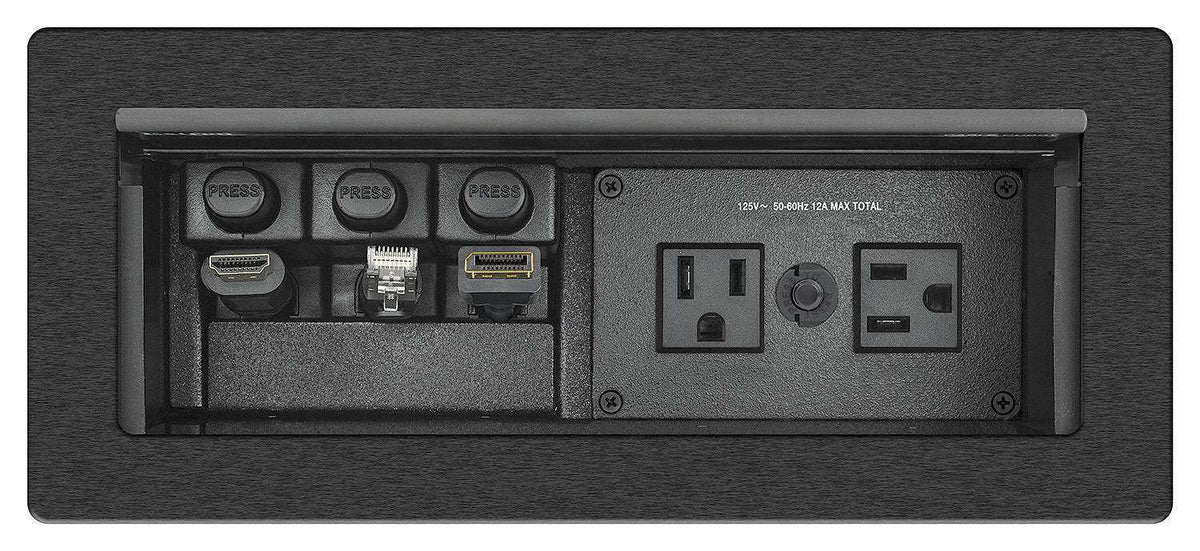 Extron Cable Cubby 1202 Cable Access Enclosure for AV Connectivity, Re ...