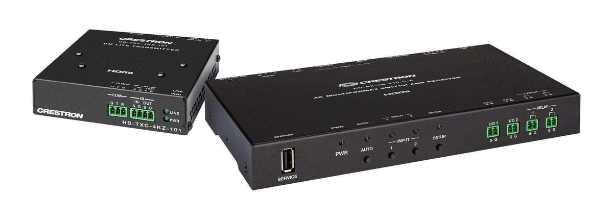Crestron 2x1 DM® Essentials Scaling Auto-Switcher and Extender over CA ...