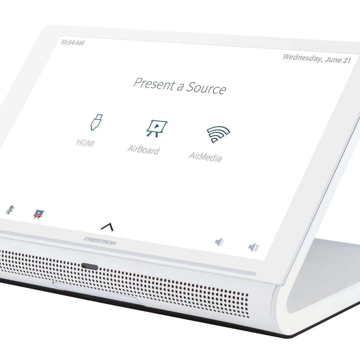 Crestron TS-770-GV-W-S 7 in. Tabletop Touch Screen, White Smooth (Gove ...