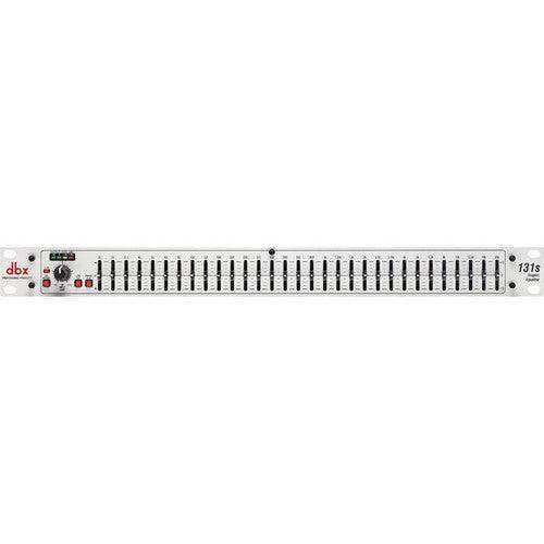 DBX 131s 2 Series - Single 31 Band Graphic Equalizer - DBX131SV ...