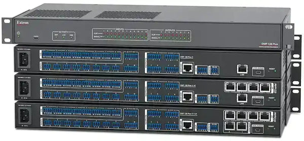Extron DMP 128 Plus C V AT 12x8 ProDSP Processor w/AEC, VoIP, and Dant ...