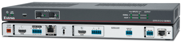 Extron DTP2 R 212 4K/60 HDMI DTP2 Receiver and Switcher with Audio De ...