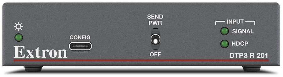Extron DTP3 R 201 4K/60 HDMI DTP3 Receiver with Audio De-Embedding – Creation Networks