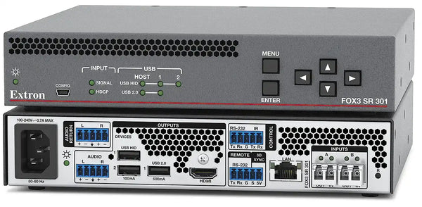 FOX3 SR 301 MM Fiber Optic Scaling Receiver | 4K/60 – Creation Networks