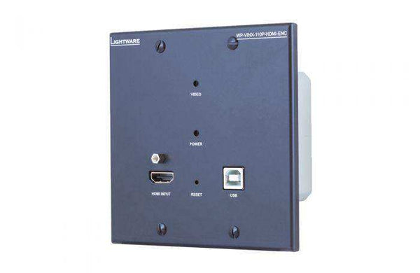 Lightware WP-VINX-110P-HDMI-ENC Wallplate AV Over IP Scaling Multimedi ...