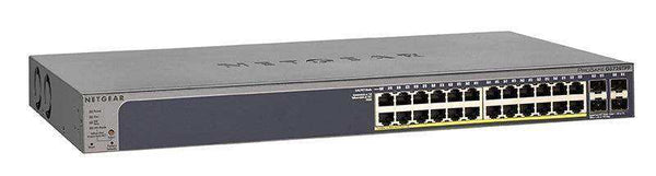Netgear GS728TPP-300NAS ProSAFE 24-port 1000base-T Gigabit PoE+ Smart ...
