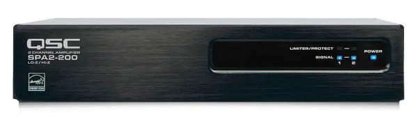 QSC SPA2-200 2-Channel EnergyStar Power Amplifier – Creation Networks