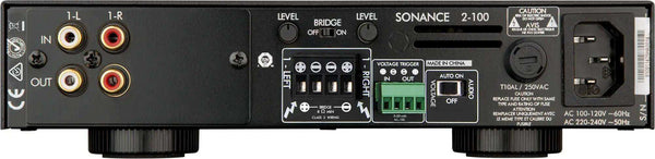 Sonance - 2-100 AMP - 200W 2.0-Ch. Multi-Channel Amplifier (Each) - Bl ...