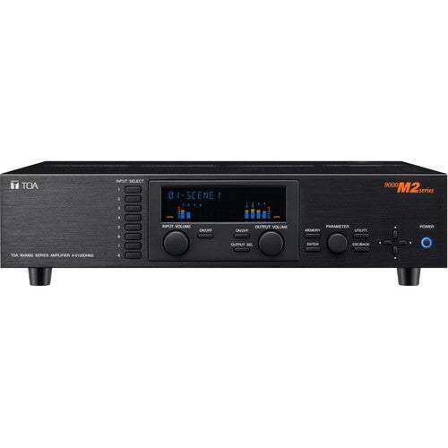 TOA Electronics 60W 8-Channel Modular Mixer/Amplifier - A-906MK2 UL ...