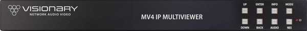 Visionary MV4 IP Multiviewer | 4K AV over IP Quad View – Creation Networks