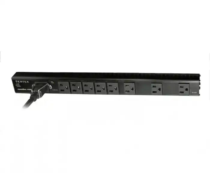 Panamax VT-EXT 12A Vertical Rack Strip Power Distribution with 8 Outle ...