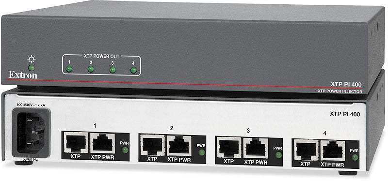 Extron XTP PI 400 Four Port Power Injector for XTP and Pro Series Cont ...