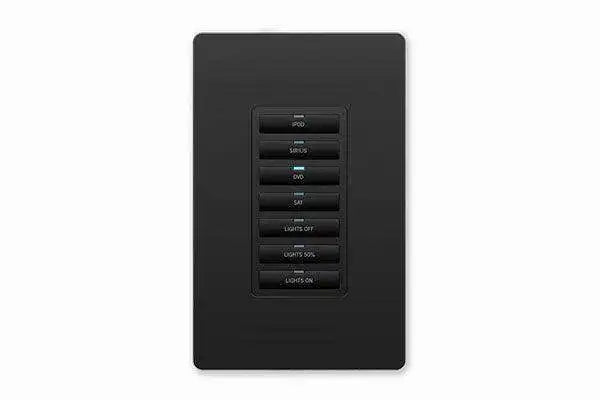 AMX MET-7E-BL Metreau Keypad 7-button BLACK – Creation Networks