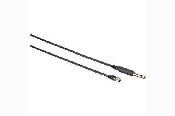 Audio-Technica AT-GCH Guitar Input Cable for Wireless Transmitters ...