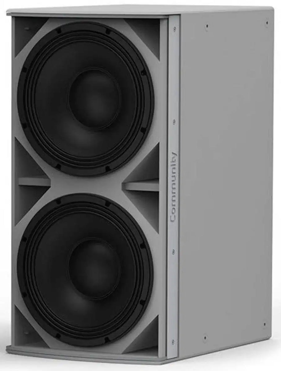 Biamp Community IS6-218WR Medium Power Dual 18-Inch Subwoofer (Weather ...