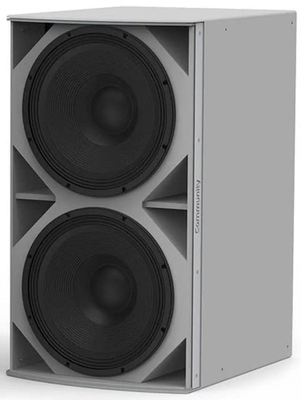 Biamp Community IS8-218WR High Power Dual 18-Inch Subwoofer (Weather-R ...