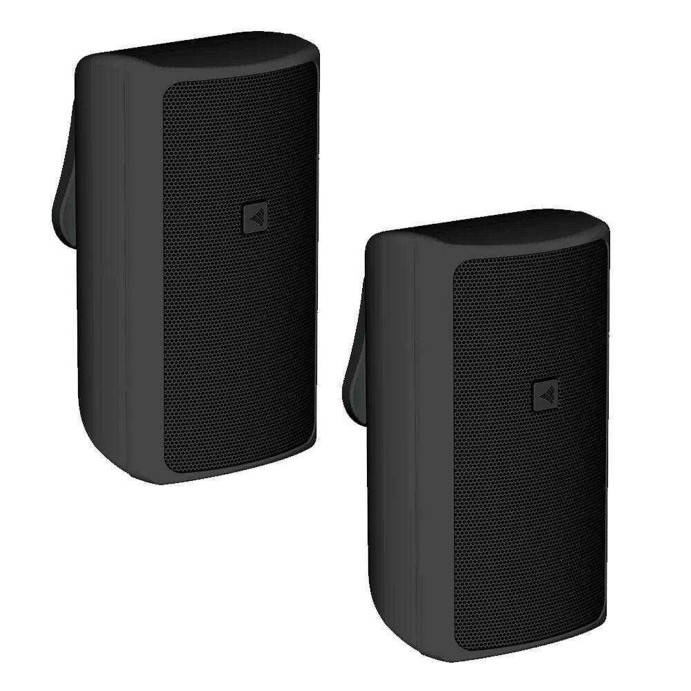 Biamp Desono DS5 5-Inch 2-Way Surface Mount Loudspeaker (Pair, Black ...