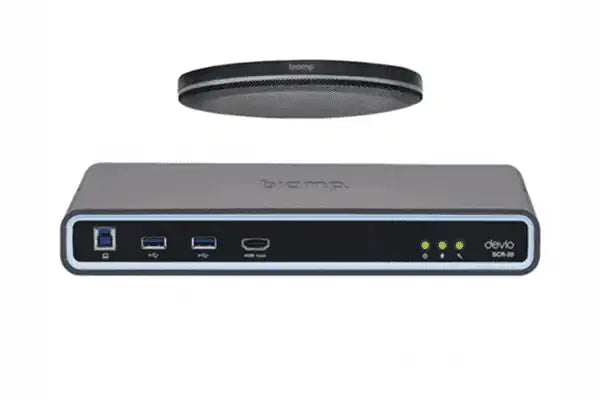 Biamp Devio SCR-20TX Tabletop Microphone Solution (Black mic) - 911.05 ...