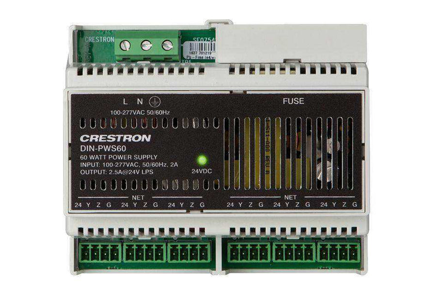 Crestron DIN Rail 60 Watt Cresnet® Power Supply - DIN-PWS60 – Creation ...