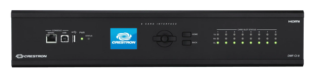 Crestron DMF-CI-8 DigitalMedia™ Card Chassis for DM-NVX-C & DMCF ...