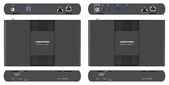 Crestron USB-EXT-3 KIT USB 3.2 Extender over CAT 6a/7 Cable, Local and ...