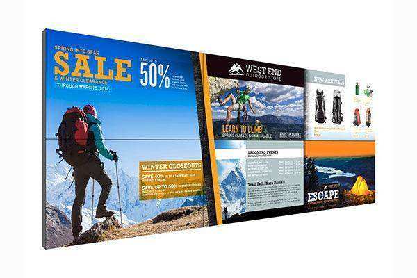 Planar MX55HDU-P 55"Clarity Matrix G2 800 nit LCD Video wall Portrait ...