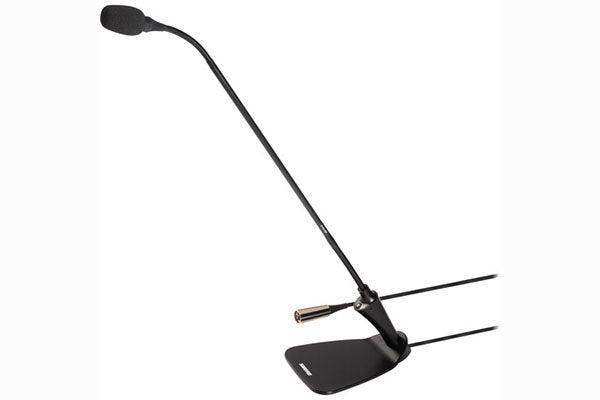 Shure CVG18D-B/C 18" Gooseneck Condenser Mic with Integrated Desktop B