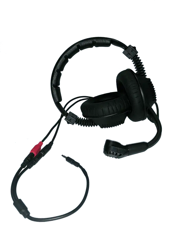 Williams Sound MIC 168 Heavy-duty, Dual-muff Headset Microphone ...